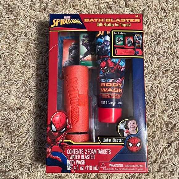 Marvel | Bath, Skin & Hair | Marvel Spiderman Bath Blaster Gift Set ...